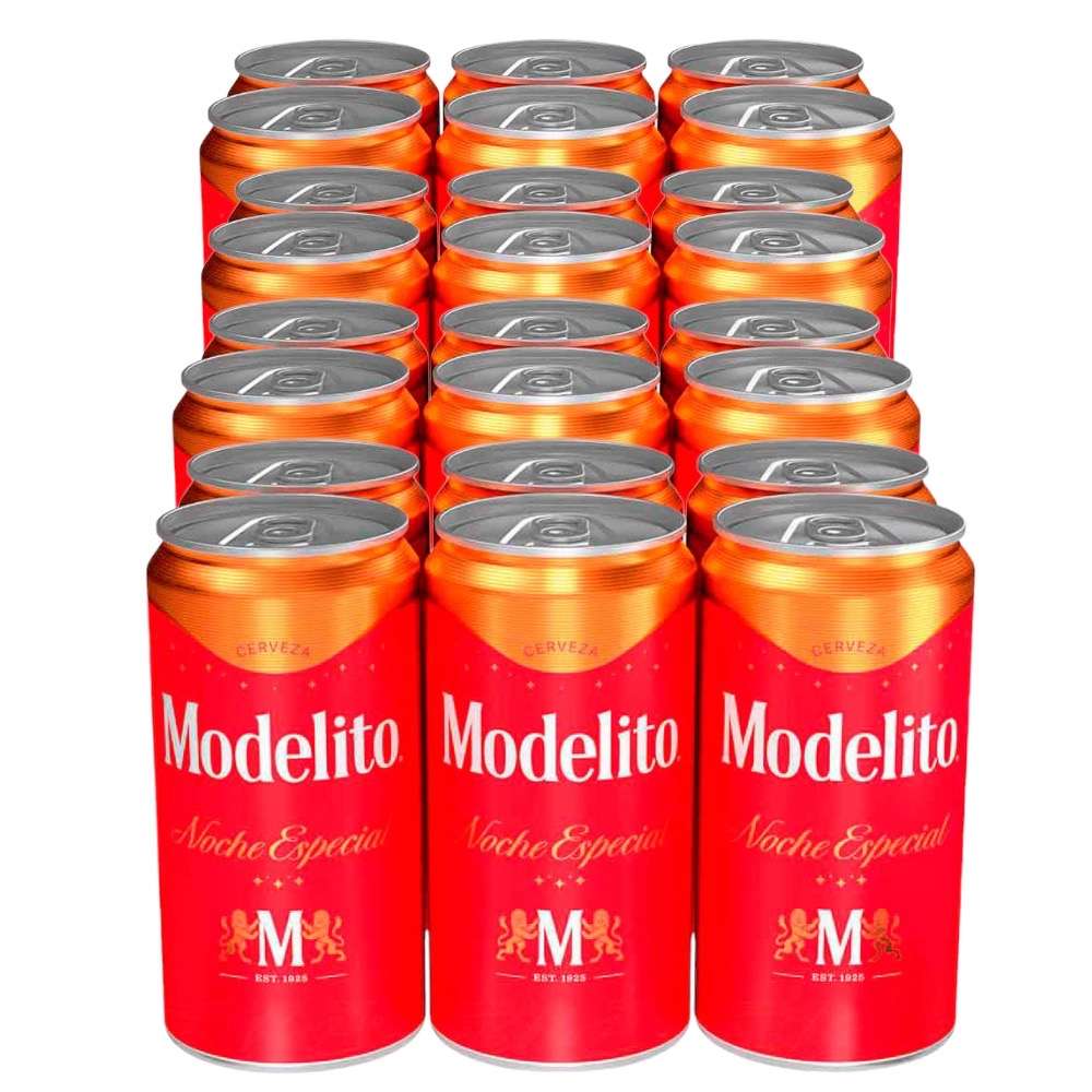 Cerveza Modelito Noche Especial 24 pack Lata 269 ml – Guateselectos