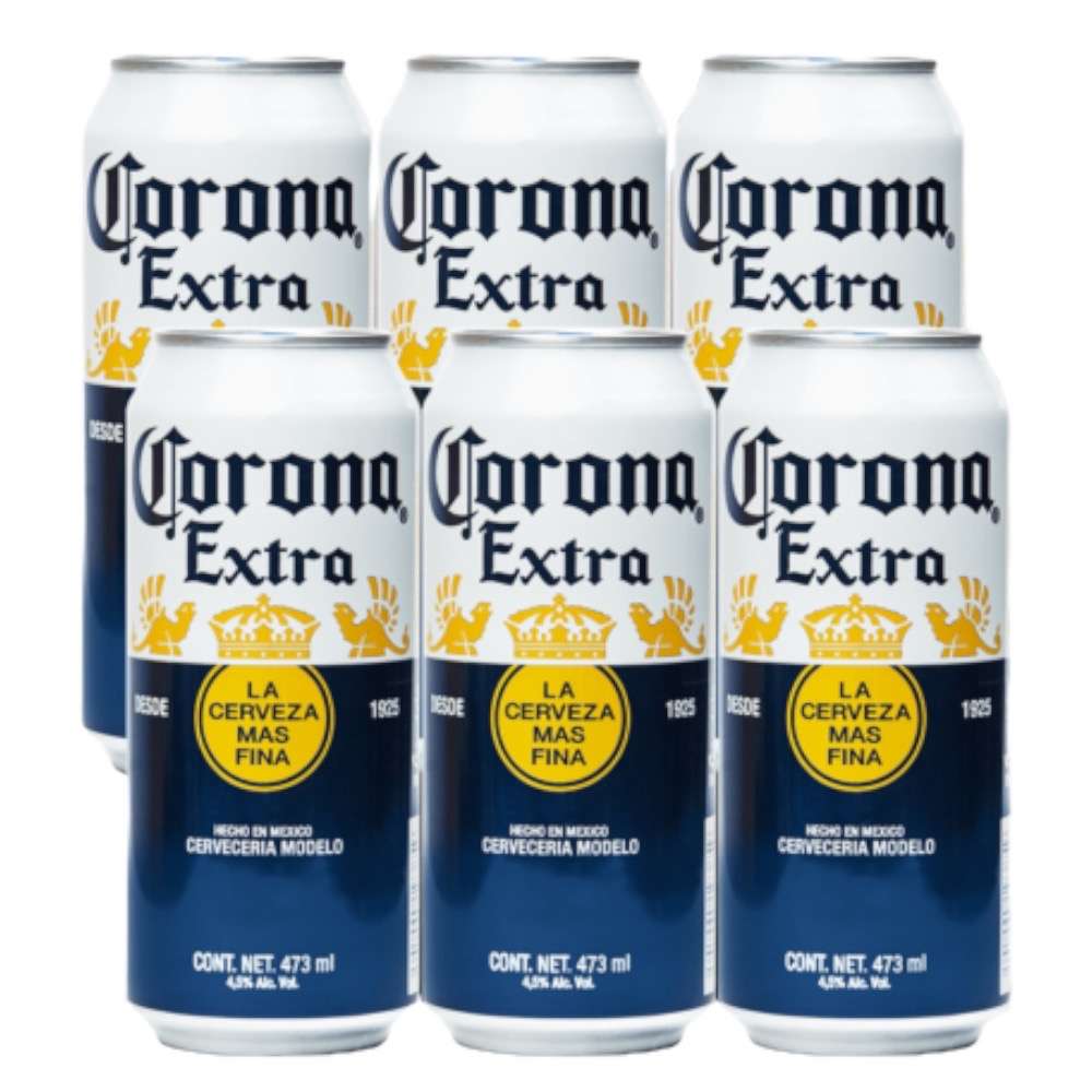Cerveza Corona Extra Lata mx 24 pack 473ml – Guateselectos
