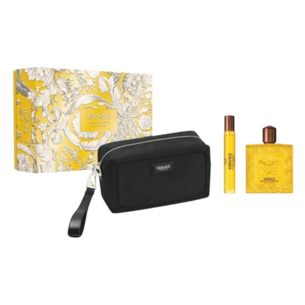 Versace Eros Energy Men Set 3pcs EDP 100ml/ Mini EDP 10ml – Guateselectos