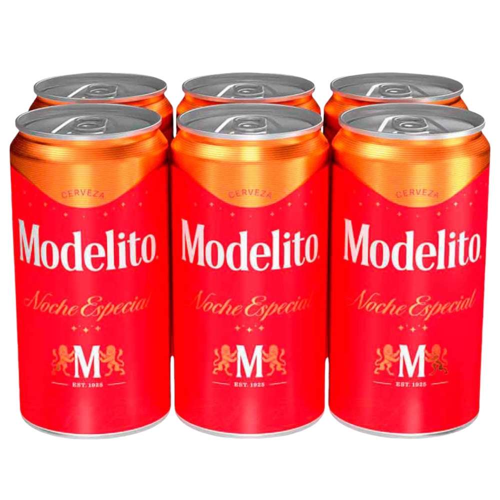 Cerveza Modelito Noche Especial 6 pack Lata 269 ml – Guateselectos