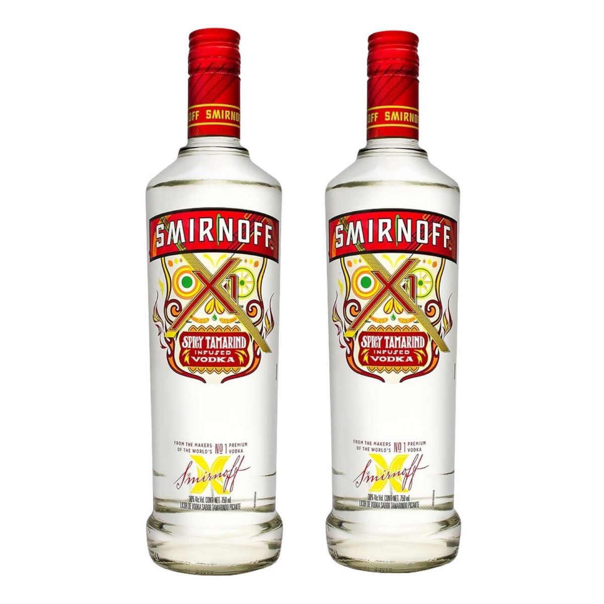 Vodka Smirnoff Spicy Tamarindo 2 pack Litro – Guateselectos