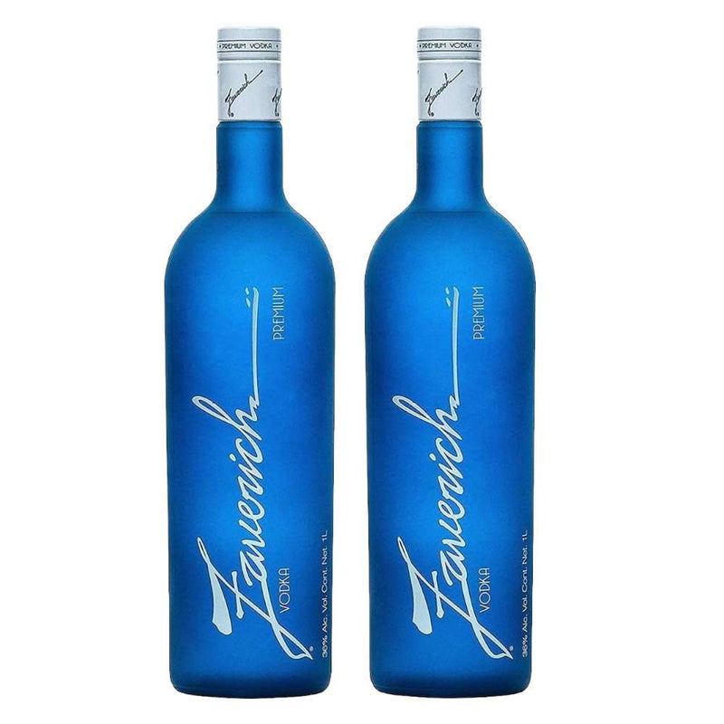 Vodka Zaverich Blue Premium 2 Pack Litro – Guateselectos
