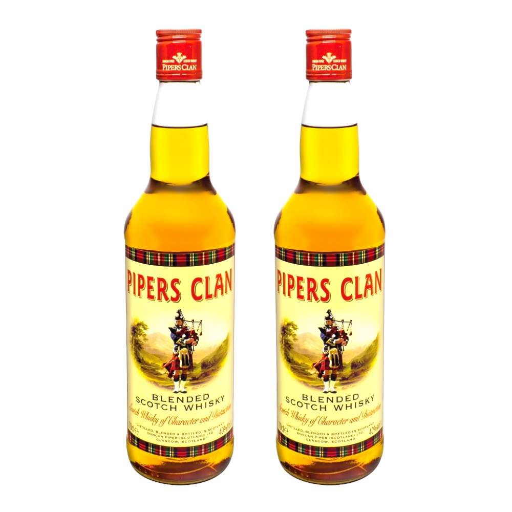 Pipers Clan Whisky 2 Pack 700 ml – Mi tienda