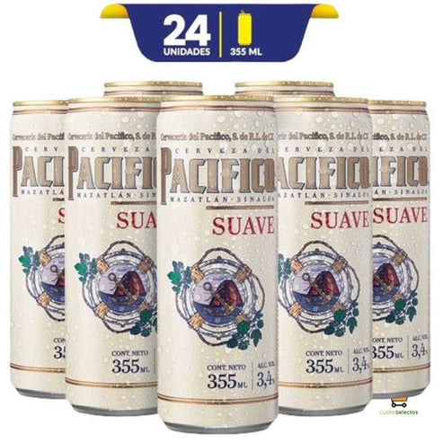 Cerveza Pacifico Suave Lata caja 24 pack 355 ml – Guateselectos