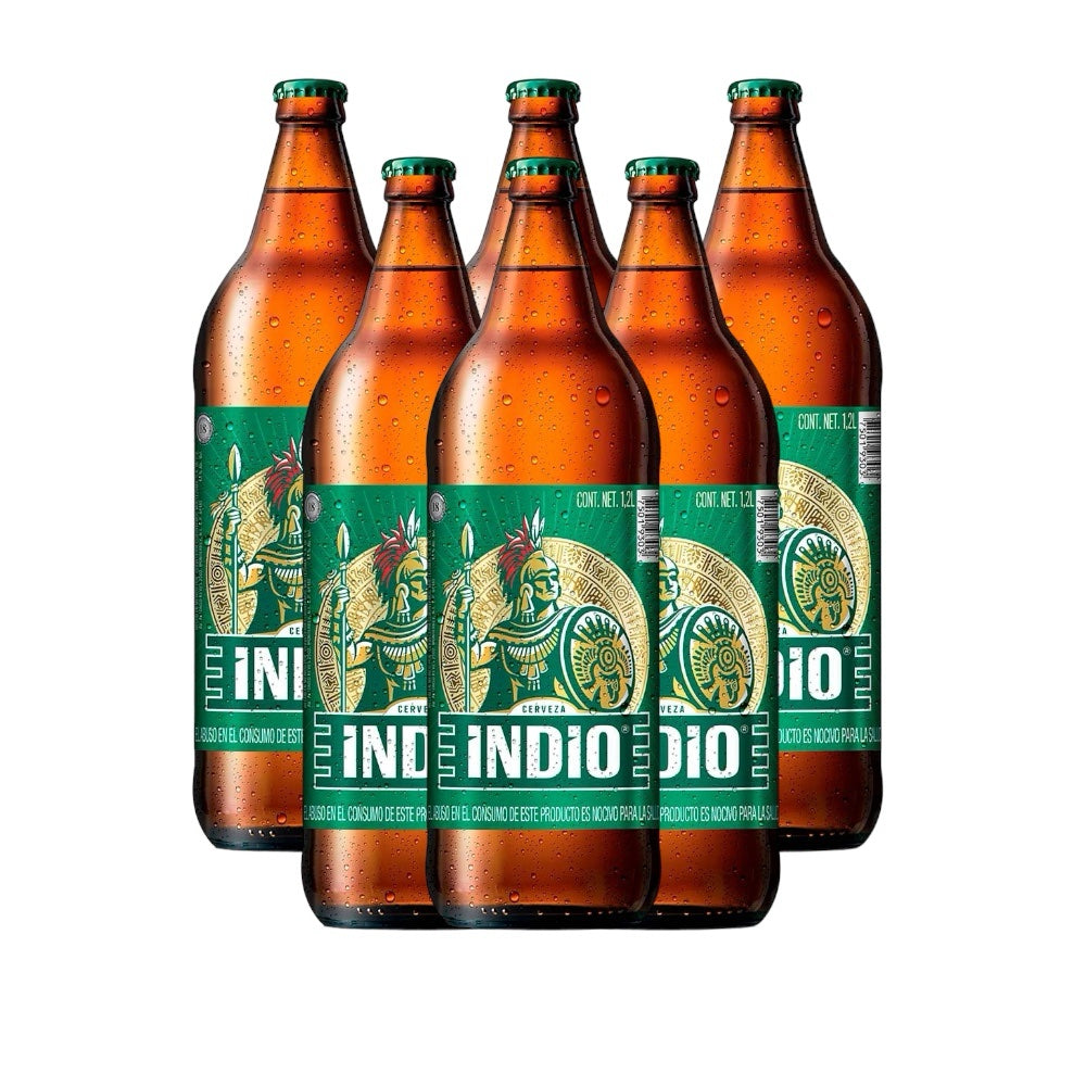 Cerveza Oscura Indio 6 pack 1.2 litros – Guateselectos